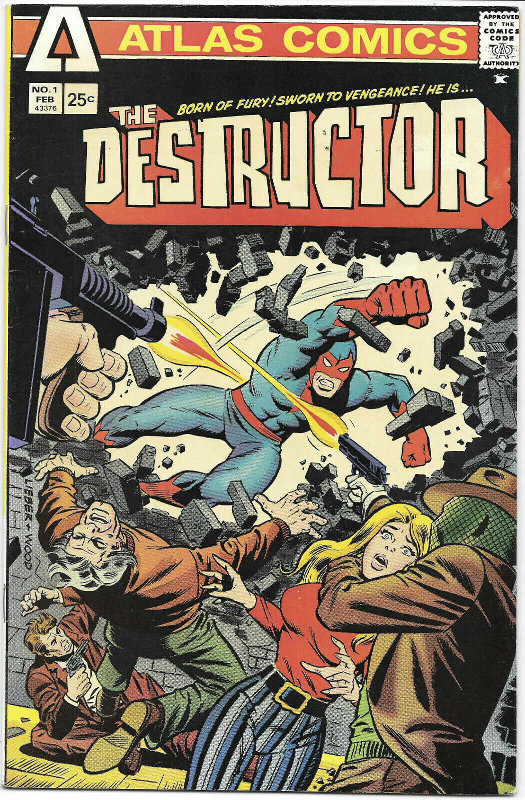 Destructor #1 1975 VF Atlas Comics | eBay