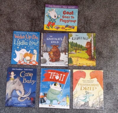 Small Joblot of X7 Julia Donaldson Paperback Story Books Inc Gruffalo ...
