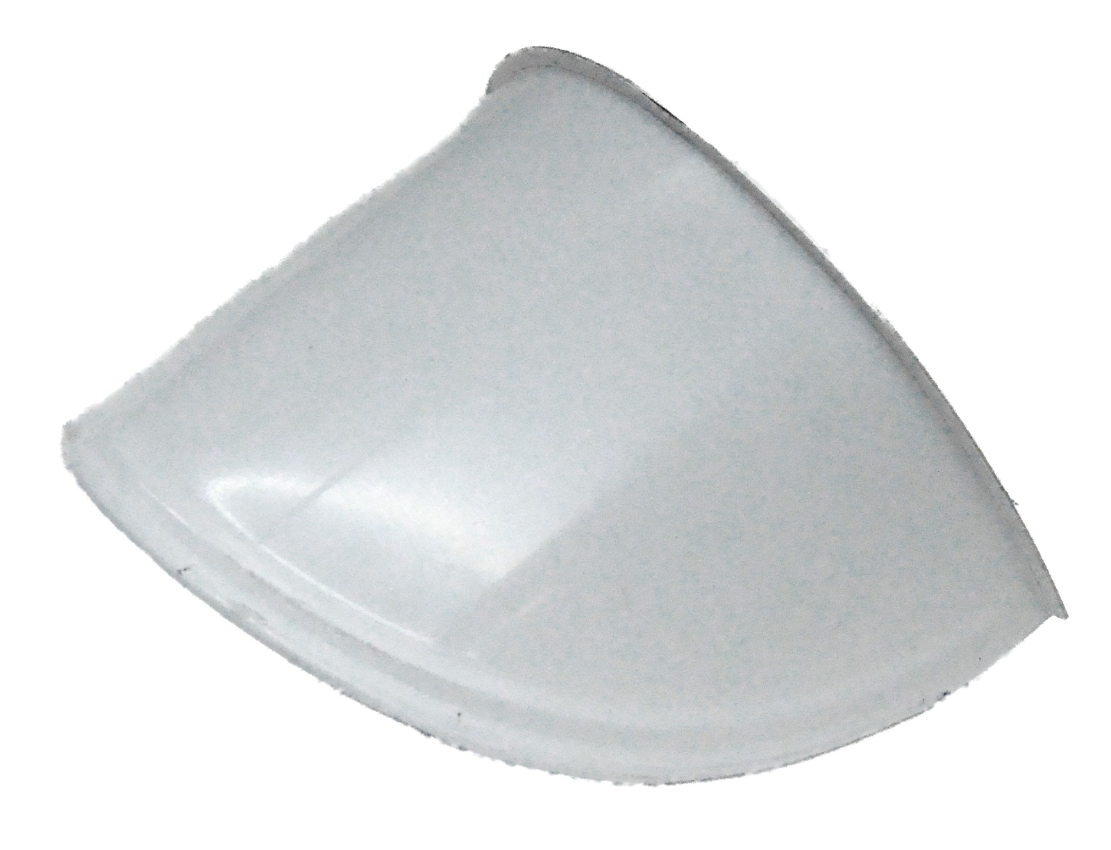 7” Round Headlight Visor Extended Depth Stainless 5-1/8” Deep Visor UP ...