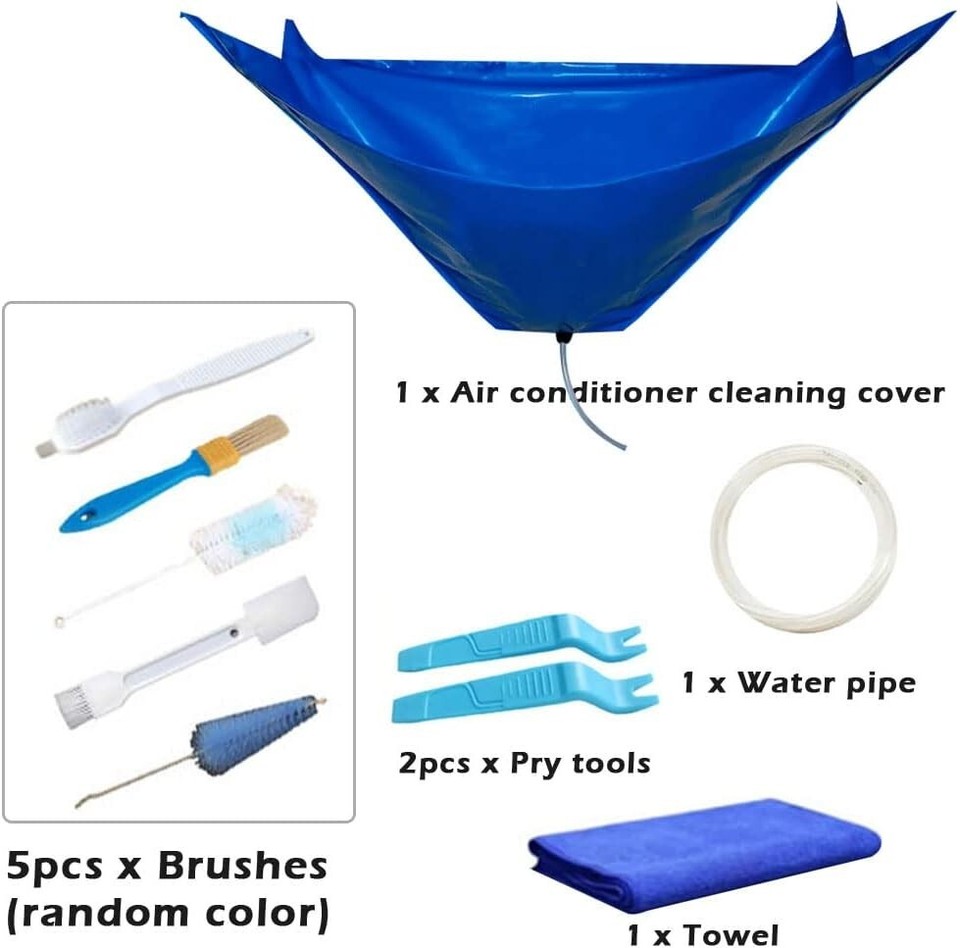 Mini Split Cleaning Kit Air Conditioner Cleaning Kit Air Duct Cleaning ...