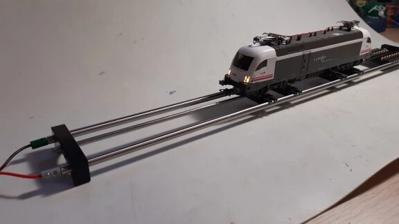Roller Trolleys for Model 50cm Train Ho Scale 1:87 Standard Track Test ...