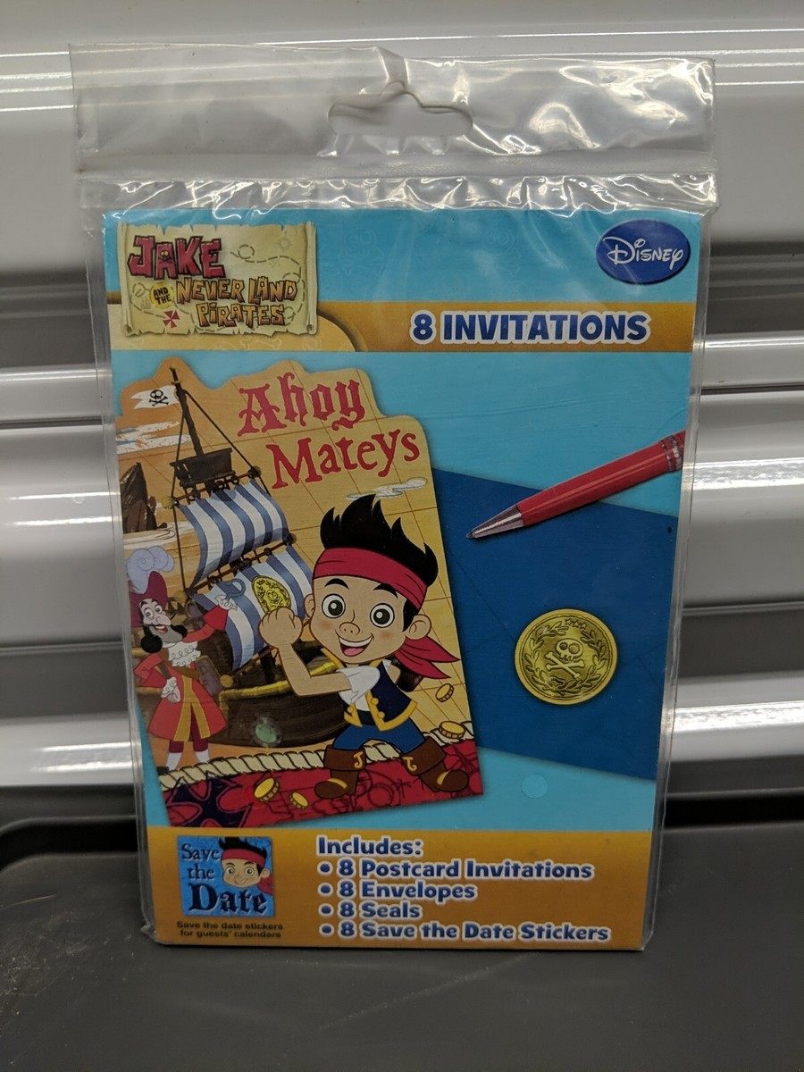 Jake Neverland In The Invites Jake And The Neverland Pirates Birthday