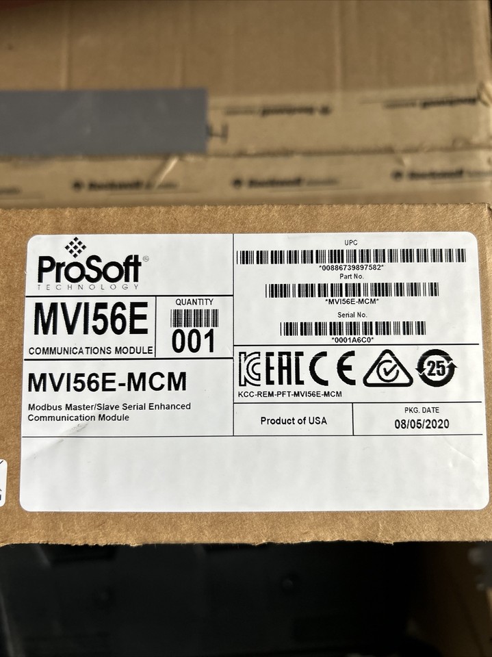 FACTORY SEALED PROSOFT MVI56E-MCM Modbus TCP/IP for ControlLogix | eBay