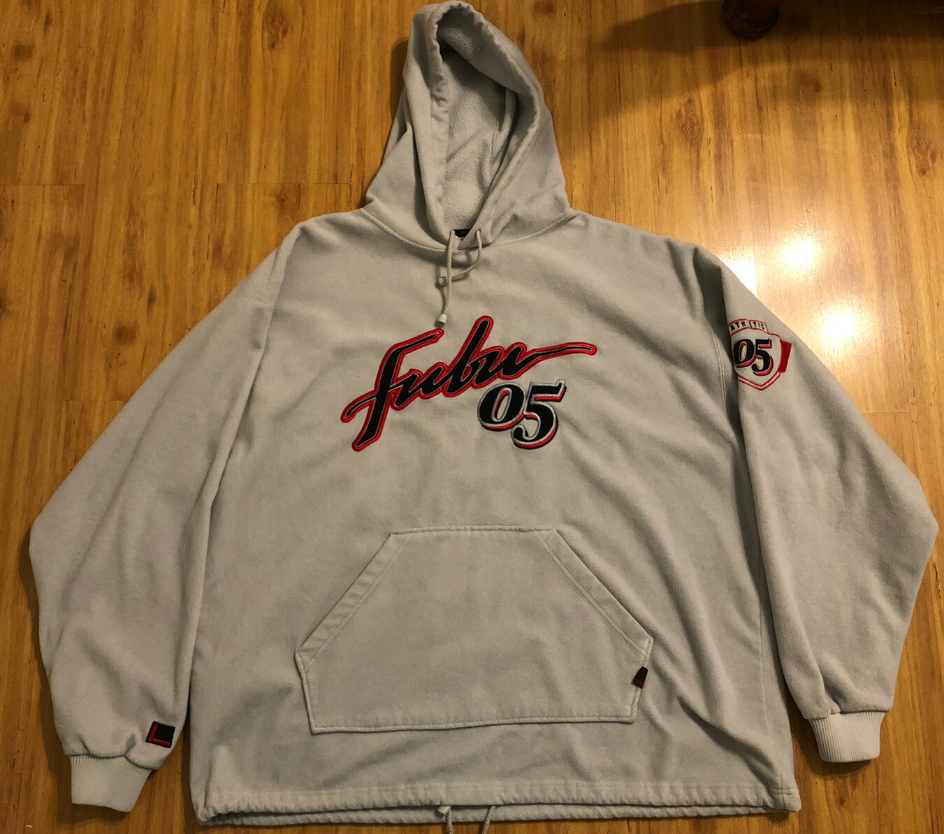 Rare🔥🔥FUBU Collection hoodie Sweatshirt Size XXL Gr… - Gem