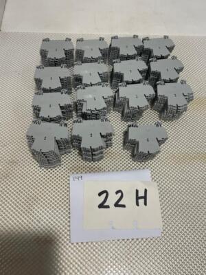 LOT OF 10 USED ALLEN BRADLEY GREY 1492-JD3 TERMINAL BLOCKS | eBay