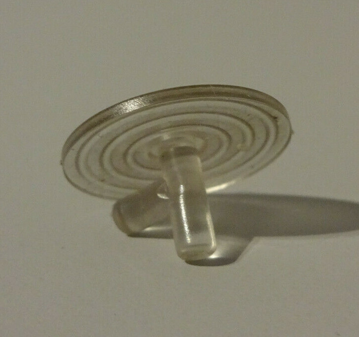 (B5/14- 6) LEGO 1x 3876 Shield Transparent Clear From 452 894 Space ...