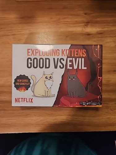 Exploding Kittens: Good vs Evil Netflix Card Game Sealed NEW | eBay