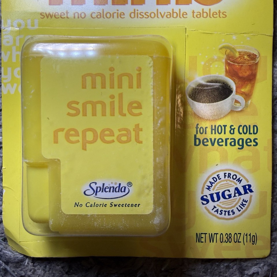 Splenda Sweet Minis, 200 Tablets Zero Calorie Sugar Substitute (2 Pack ...