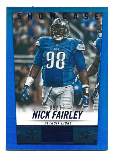2014 Panini Hot Rookies - Nick Fairley #79 Showcase /79 for sale online ...