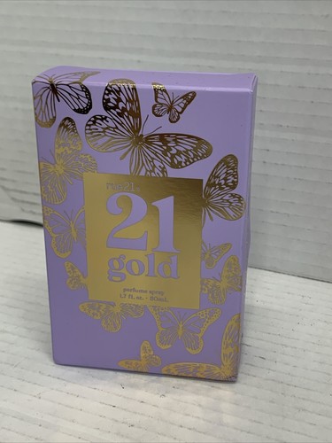Rue 21 21 Gold twenty-one Gold Perfum Fragrance Spray 1.7 fl oz New | eBay