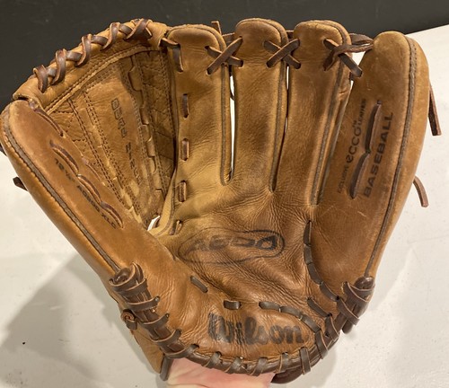 Wilson A800 RHT 12.5" Baseball Glove ECCO Leather Dual Hinge A0800 XLC ...