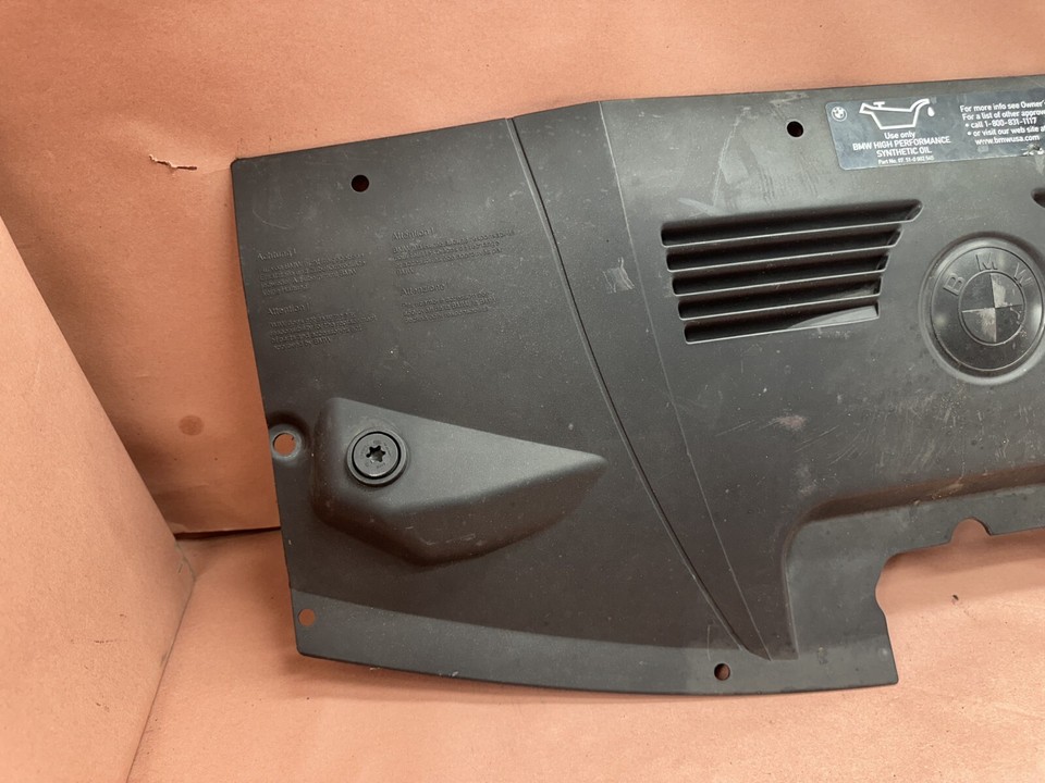 BMW E85 Z4 3.0L M54 Engine Radiator Upper Deflector Shield Cover OEM ...