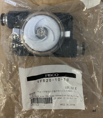 Pisco VFB20-10-10 Vacuum Filter Assembly (High Capacity, Union Type) | eBay