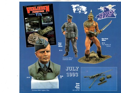 Catalog - Verlinden Model Kits Sales Sheet July 1993 | eBay