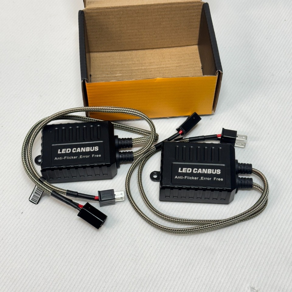 H7 LED Headlight Canbus Error Free Anti Flicker Resistor Canceller ...