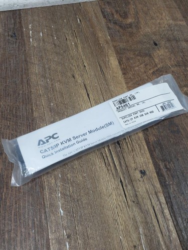 K77 ♻ APC AP5461 USB CAT5/IP KVM Switch Server Module Cable Adapter CIM ...