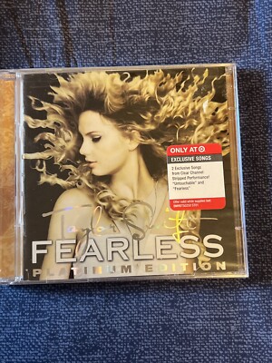 Taylor Swift Fearless Platinum Edition Target Exclusive CD+DVD New ...