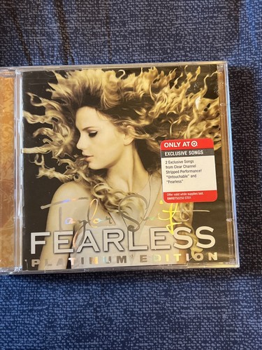 Taylor Swift Fearless Platinum Edition Target Exclusive CD+DVD New ...