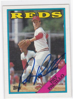1988 Topps #288 Pat Pacillo Signed Auto IP Autograph Free Shipping! | eBay