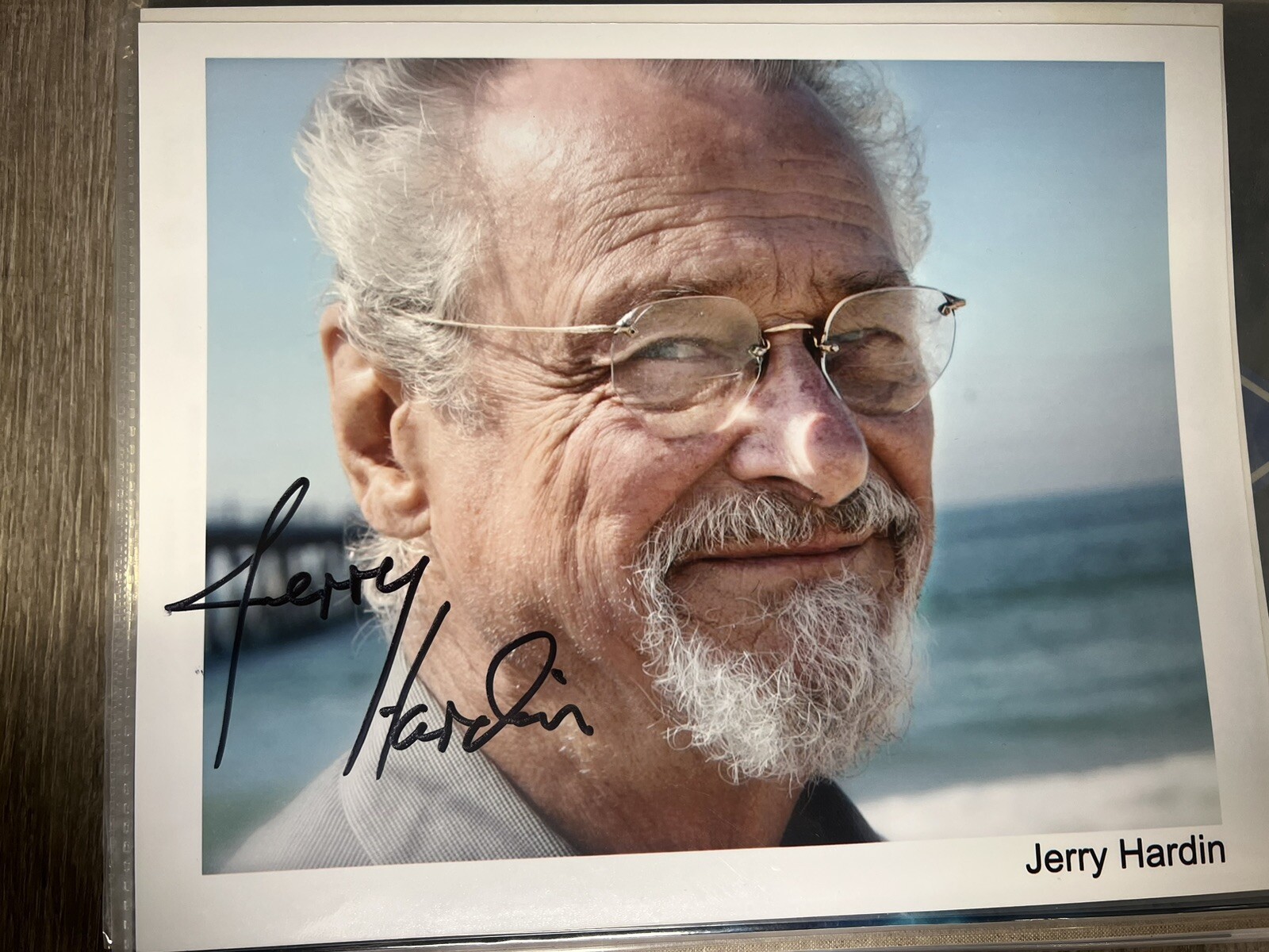 autograph jerry hardin Star Trek X Files Actor (rack Binder) | eBay