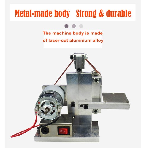 Mini Sand belt machine Jewelry Grinding machine electric handcraft ...