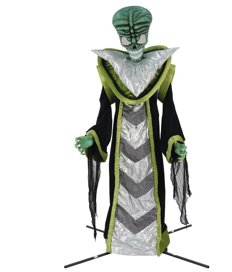 Member's Mark 8.5' Pre-Lit Animatronic Alien Spooky Outdoor Halloween ...