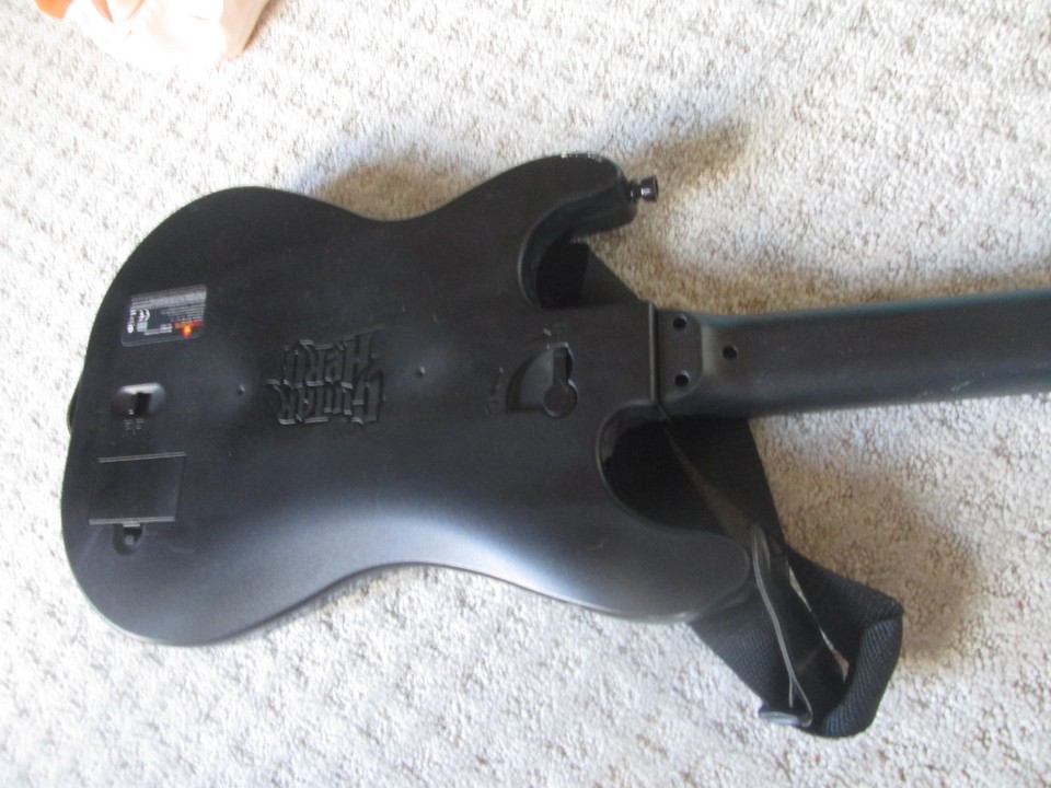 PS3 Guitar Hero Sunburst Wireless 95451.805 Red Octane World Tour *NO ...