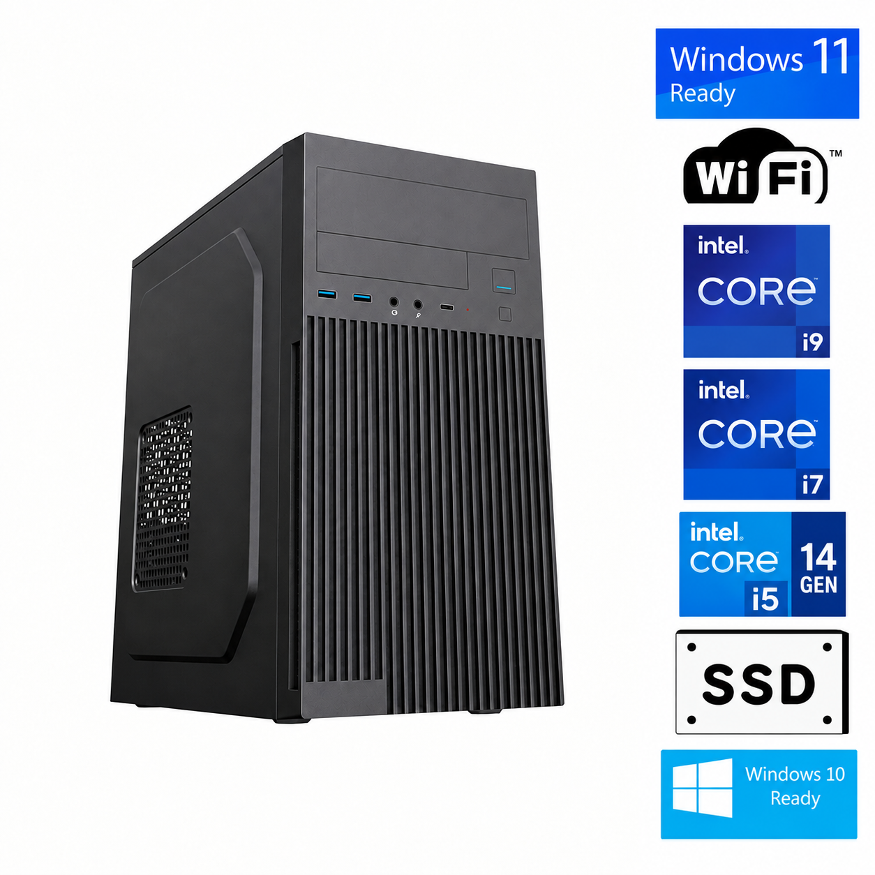 Gaming PC intel i9 14900K 64GB DDR4 RAM 960 SSD Intel UHD Graphics 770 ...