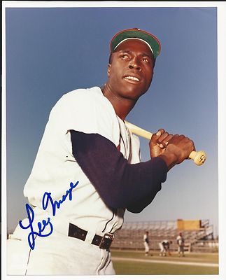 Lee Maye Milwaukee Braves Signed Auto 8x10 Photo Autograph | eBay