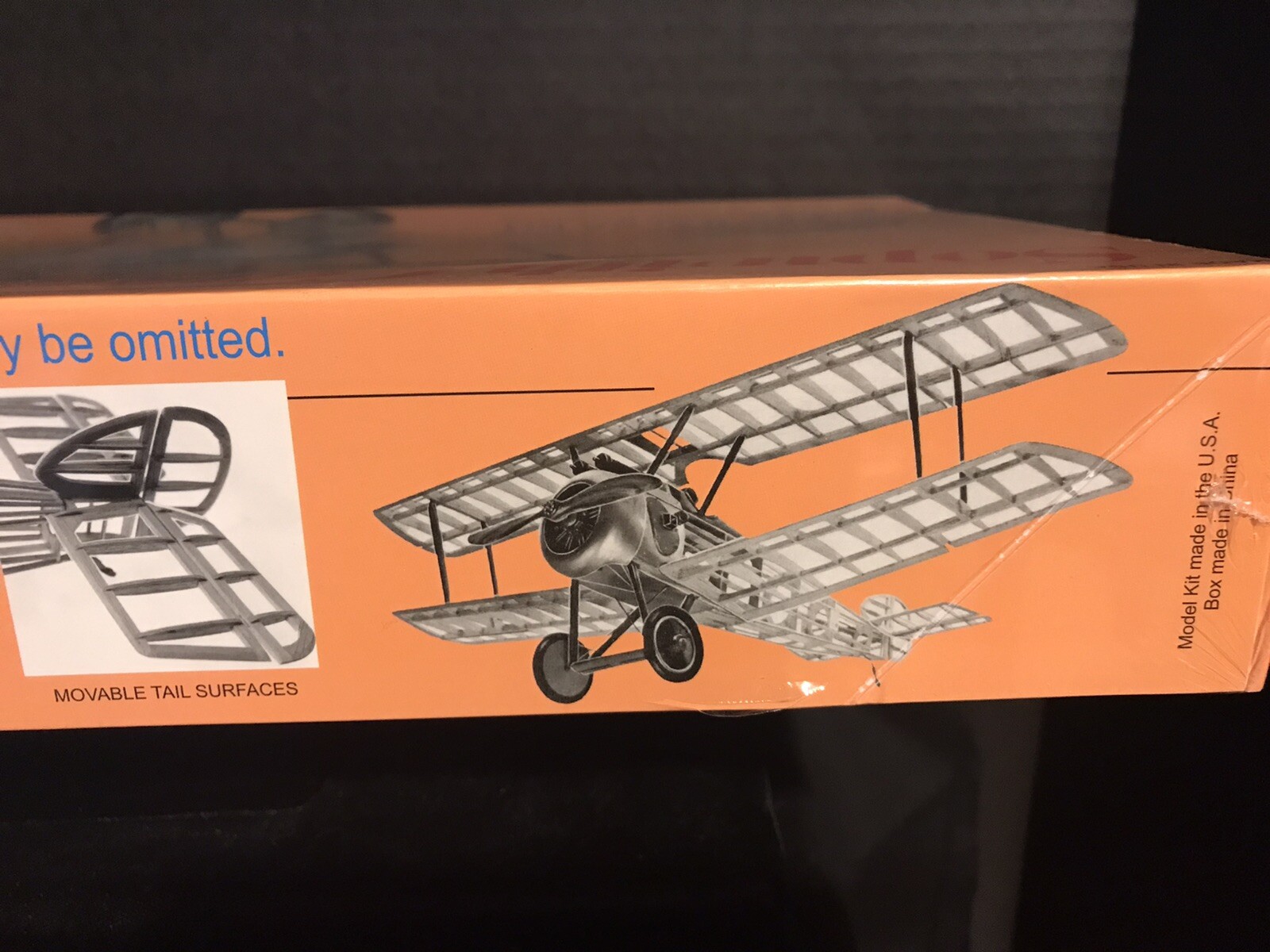 GUILLOWS 801 WWI SOPWITH CAMEL BALSA FLYING MODEL KIT-NIB-28” WING SPAN ...
