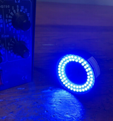 CCS LDR2-50BL, Ring LED Blue light OD.50-ID.28mm.&Height 16 mm. as ...