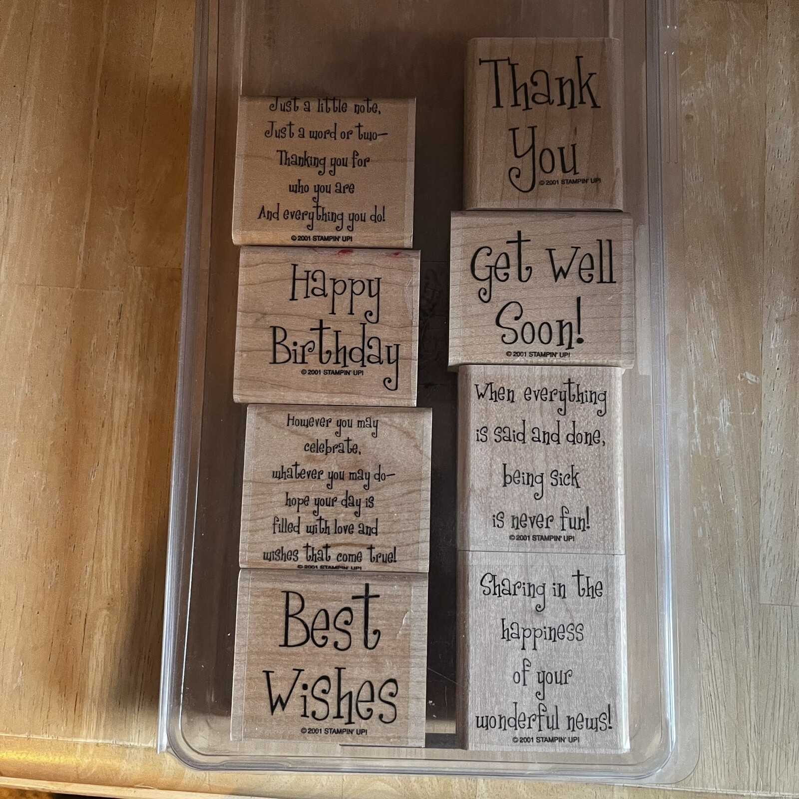 Stampin’ Up! Cheery Chat Stamp Set | eBay