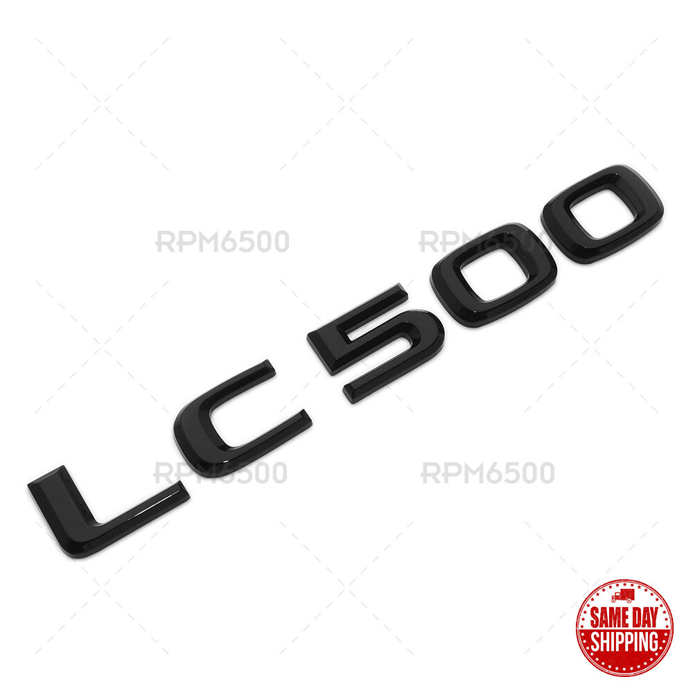 Lexus Trunk Rear LC 500 Letter Logo Badge Car Emblem Replace F-Sport ...