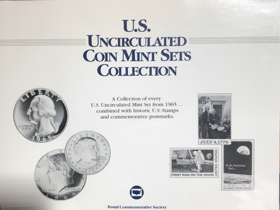 New U.S. Uncirculated Coín Mint Sets Collection! 35 Years - Highly ...