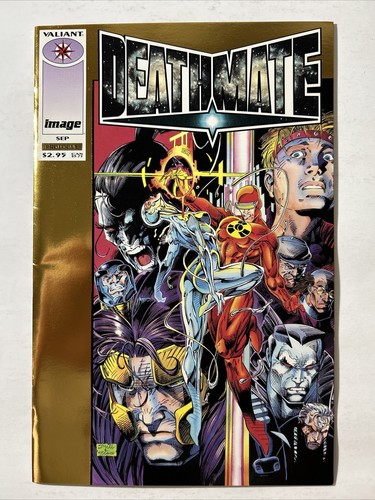 Deathmate Prologue Gold Variant Comics Ninjak X-O Manowar Solar ...