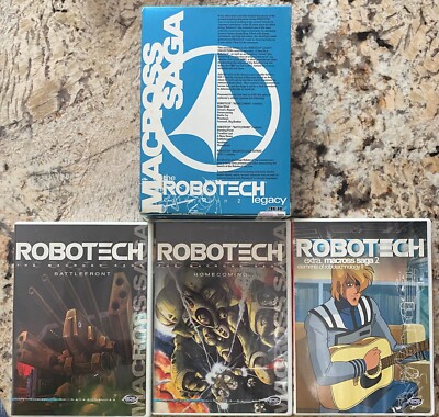 Robotech Collection Legacy Macross Saga DVD Box 2 & 3 Set | eBay