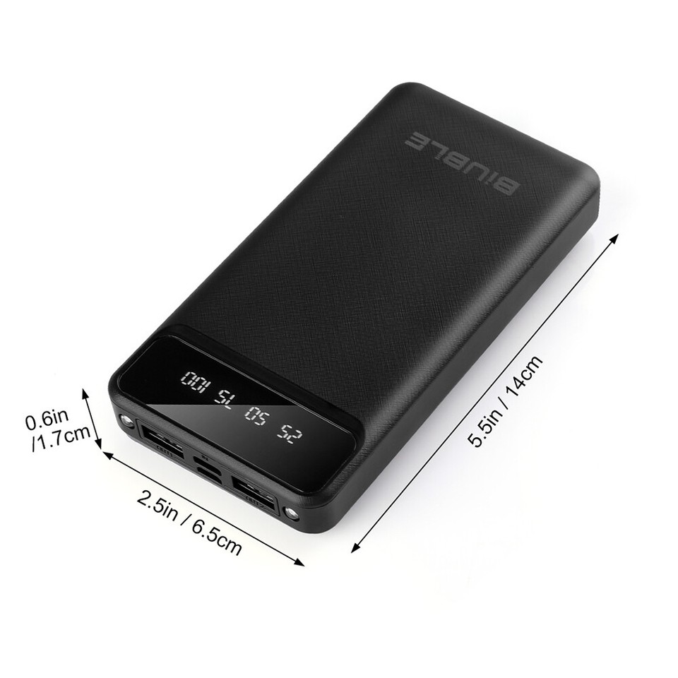 9000000mAh Power Bank Fast charger Pack USB Backup Battery For Mobile ...