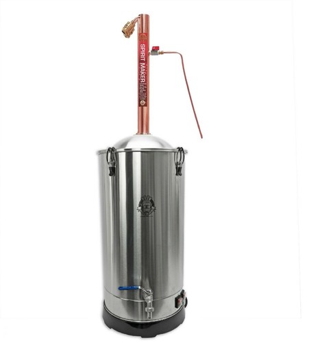 Deluxe Pure Distilling Reflux Distillery Kit Copper Condensor W/H Turbo ...