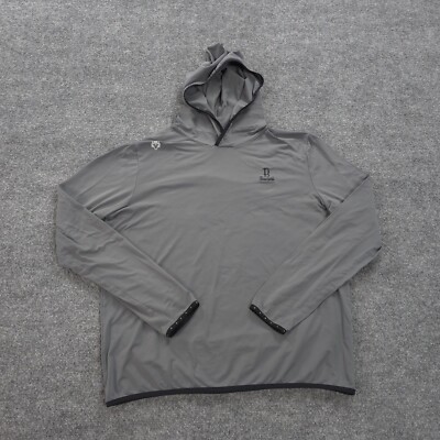 Greyson Hoodie Mens Large Grey Stingray Colorado Stretch Performance ...