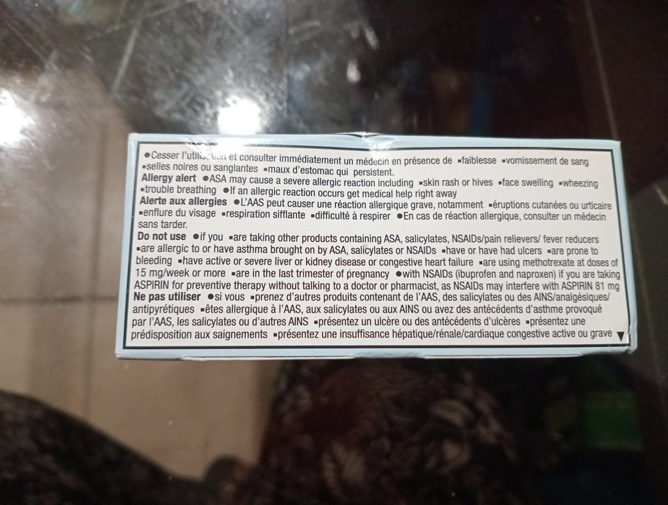 BAYER LOW DOSE ASPIRIN 81MG 180 TABLETS | eBay