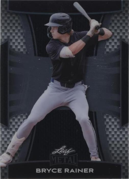 2025 Leaf Metal - Bryce Rainer, Bryce Rainer #22 Silver Lite Brite /99 ...