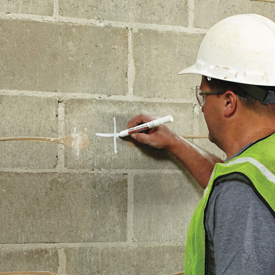 Sharpie Mean Streak Permanent Marking Stick, Bullet Tip, White, Box of ...