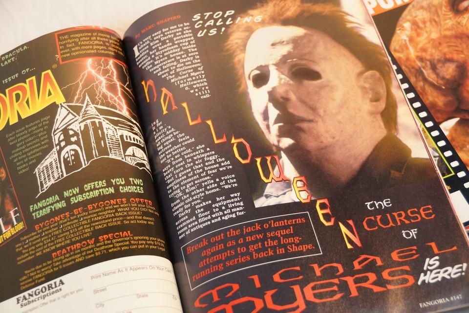 COLLECTION OF 12 Vintage 1980s FANGORIA MAGAZINES Horror Movie Mike ...