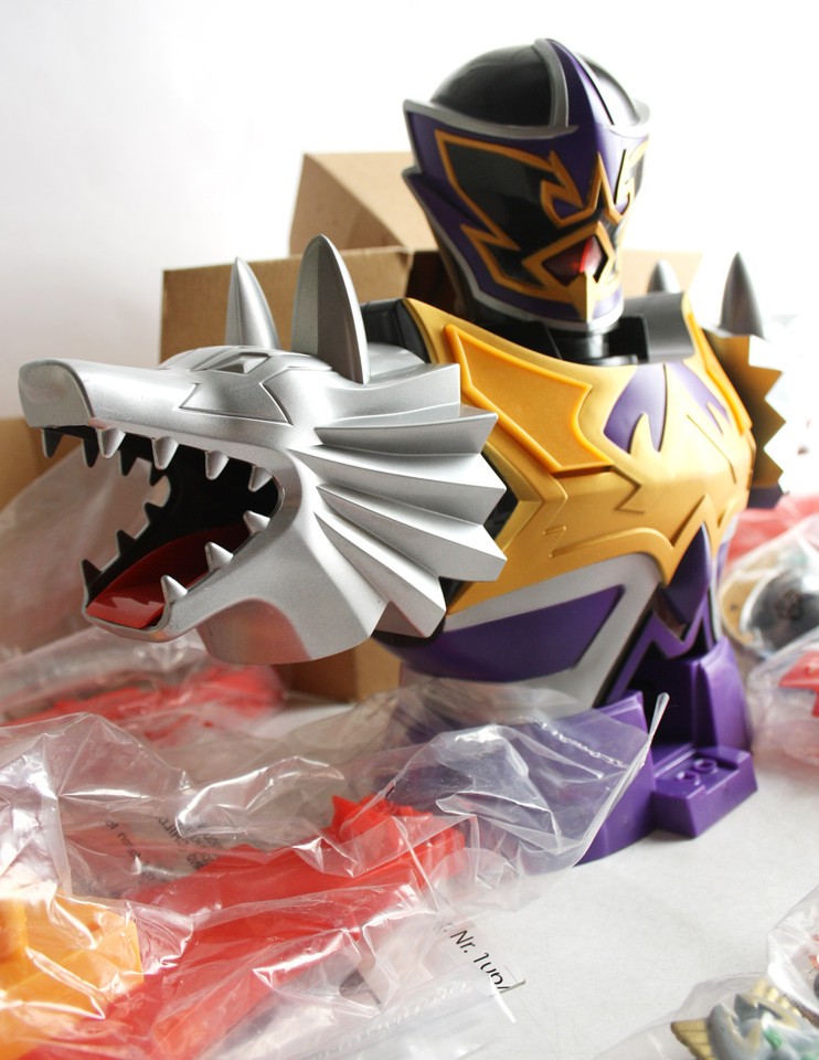 RARE POWER RANGERS MYSTIC FORCE RACING SET WITH CARS DICKIE NEW MIB ...