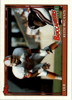 1991 Topps NFL Keith McCants #493 | eBay