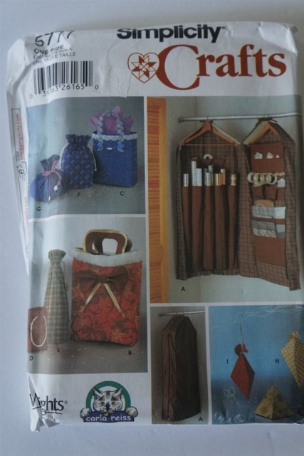 Simplicity 5777 Gift Wrap Storage Accessories Sewing Pattern for sale ...