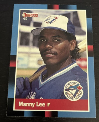 1988 Donruss - Manny Lee - #650 - Toronto Blue Jays - SP | eBay