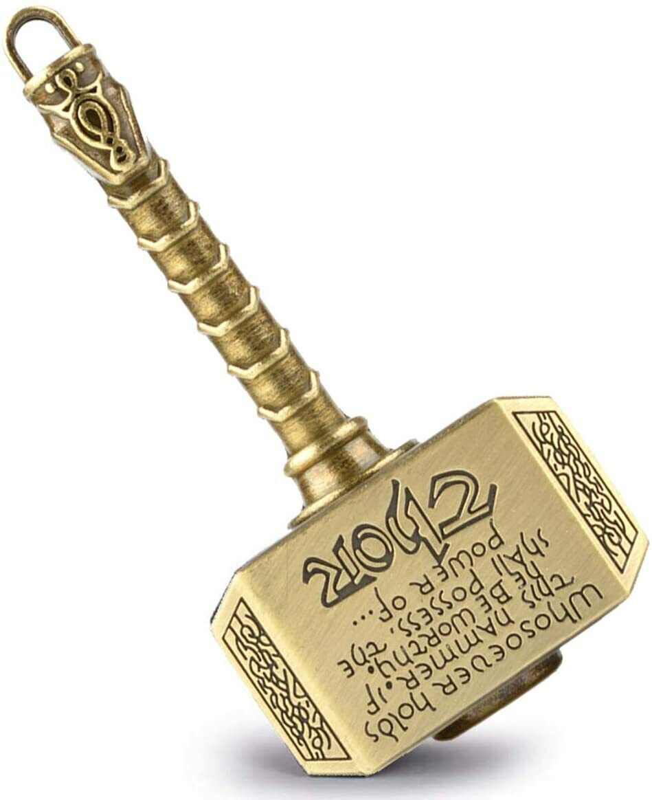 Fidget Spinner Thor Hammer Cool Metal Avengers Finger Spinners Toys ...