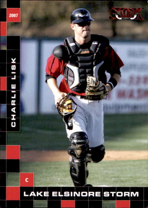 2007 Lake Elsinore Storm Grandstand #28 Charlie Lisk Fort Mill South ...