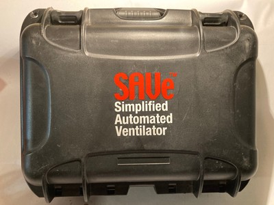 AutoMedx SAVe Simplified Automated Ventilator w/ Hard Case and ...